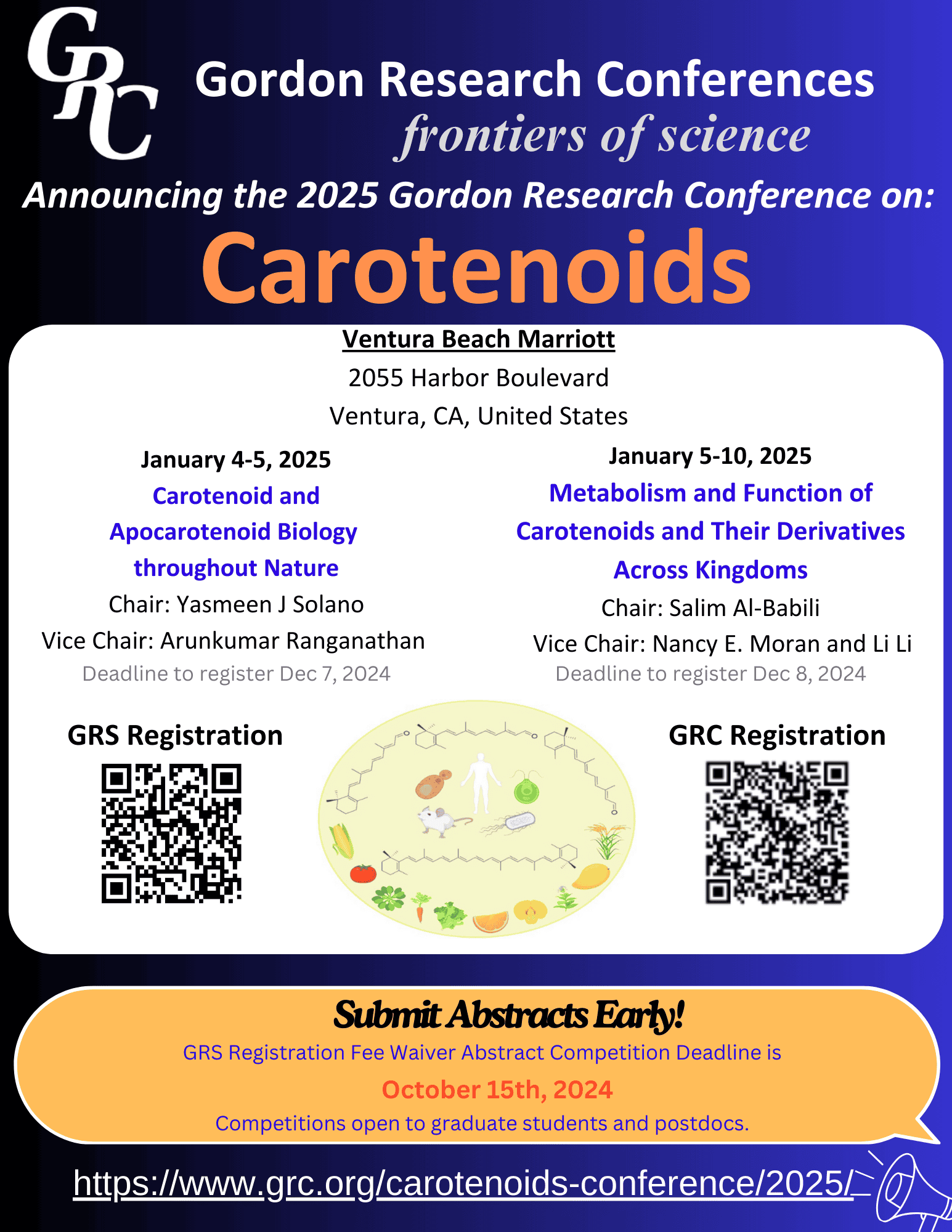 Gordon Research Conference on Carotenoids - International Parasitic ...